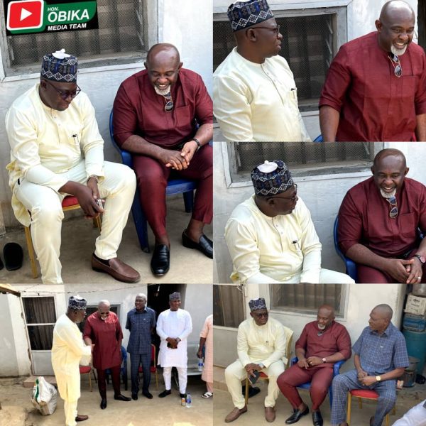 Hon. Joshua Chinedu Obika-MHR, Yesterday Paid Condolence Visit To Mr ...
