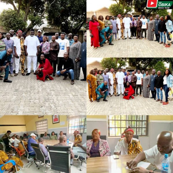 Hon. Joshua Chinedu Obika receive a courtesy visit from the Igwebuike ...